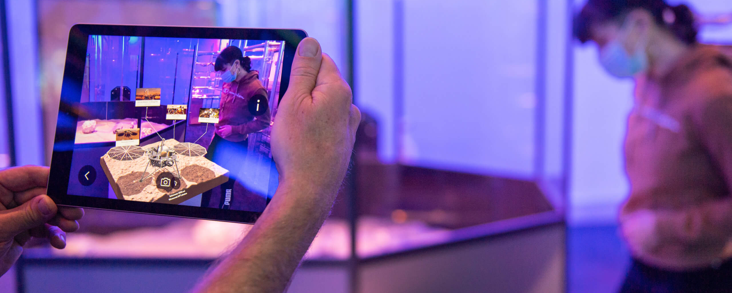 „Up to Space“ per Augmented-Reality-App – Wissenschaftskommunikation.de